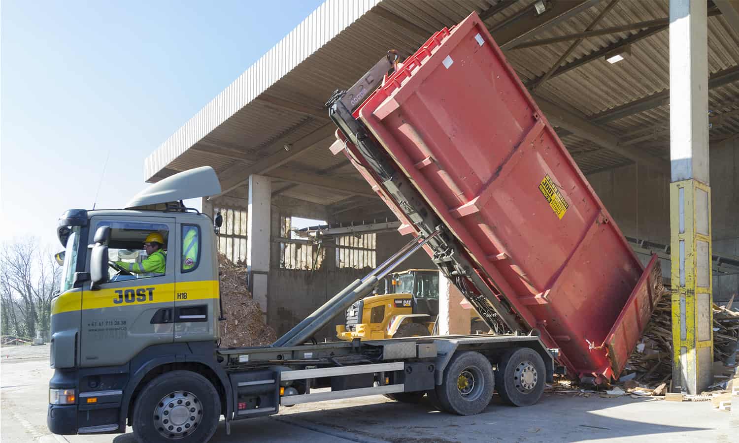 Über uns - Ihr hilfsbereites Team Jost Transport Fuhrpark