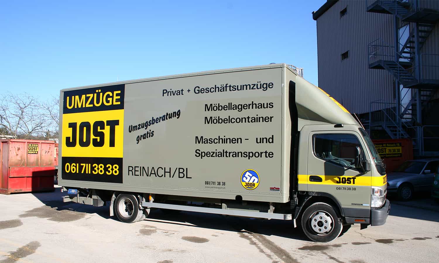 Über uns - Ihr hilfsbereites Team Jost Transport Fuhrpark